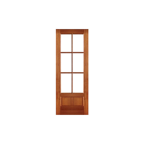 DSA Doors - Mahogany Wood Breezeport Arched TDL 6LT E-17 Exterior ...